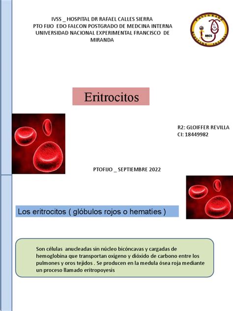 Eritrocitos En Hematologia Pdf Glóbulo Rojo Biología Celular
