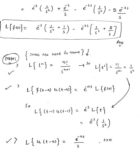 [solved] Solve This Heaviside Function Answer Solution Must Be Handwritten Course Hero