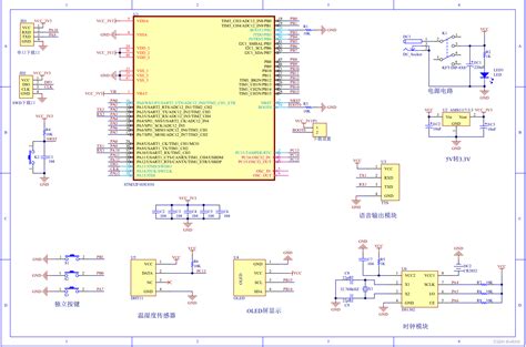 基于32单片机的多功能电子语音时钟基于stm32的语音识别系统的时钟电路 Csdn博客