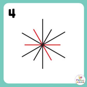 How To Draw A Snowflake Easy Fun With Mama