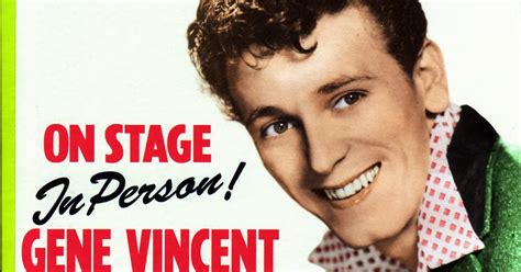 La Batea De Los Sonidos 6555 Gene Vincent 1957 On Stage In