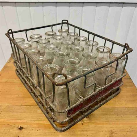 Vintage Milk Crates Historic House Salvage