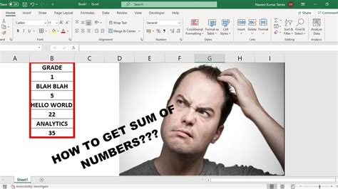 How To Get Sum Of Numbers From A Range Containing Text Values And