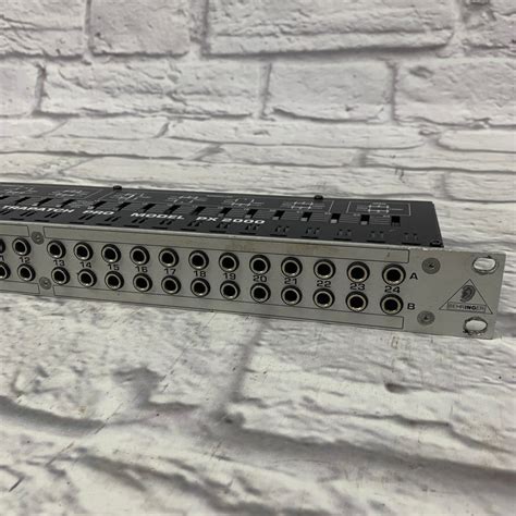 Behringer Ultrapatch Pro Px 2000 Rack Patchbay Evolution Music