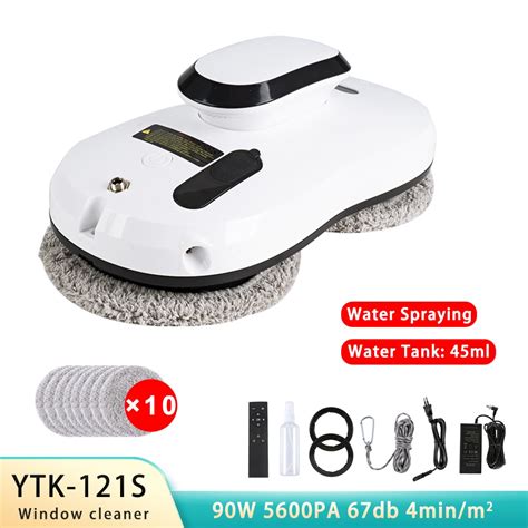 가정용 물 스프레이 창 청소 로봇 자동 로봇 진공 청소기 가정용 유리 와이퍼 전기 창문 세척기 Aliexpress