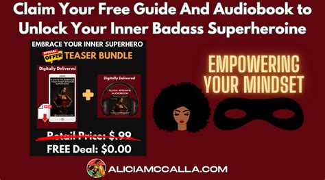 Claim Your Exclusive Guide And Audiobook To Unlock Your Inner Badass S