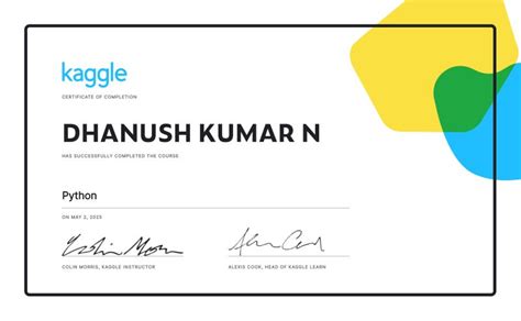Python Kaggle Learningjourney Datascience Programming