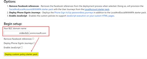Azure Ad B2c Custom Policy Microsoftidentitymodel Does Not Support A