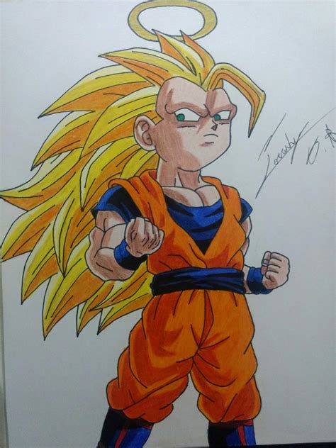 Goku Ssj3 Chibi By Jovanhyor On Deviantart