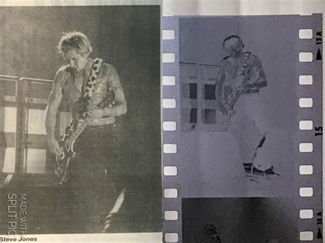 Negativ S Fotkama Iz 1reda S Koncerta Sex Pistols 971996 Ljubljana