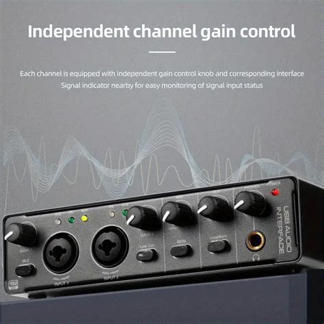 Depusheng Md22 Usb Audio Interface 24bit 96khz Recording Temu