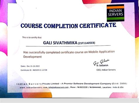Sivathmika Chowdary On Linkedin Im Happy To Receive These Certificate For Completing The Value