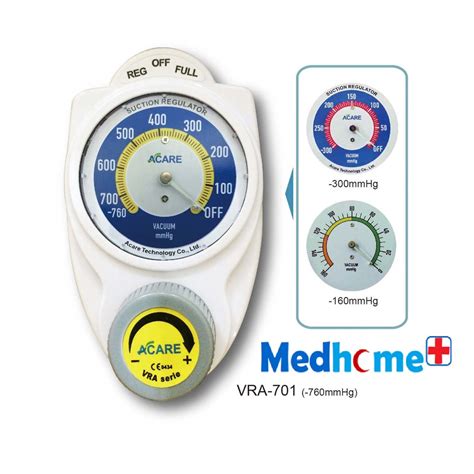 Acare American Type Suction Regulator Included Mk Iv Vac Probe