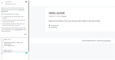 How To Customize Your WordPress Theme