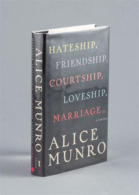 Lot †alice Munro Hateship Friendship Courtship Loveship