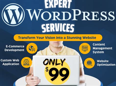 a professional responsive wordpress website with complete seo