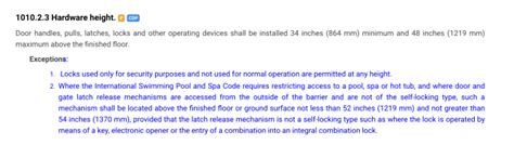 Locks Cbc 11b 40427 And The Ibc 101023 Building Code Forum