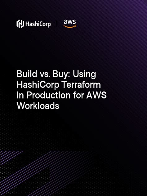 Build Vs Buy Using Hashicorp Terraform In Production For Aws