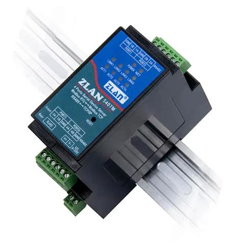 ZLAN5407M Industrial Serial Server RS485 To RJ45