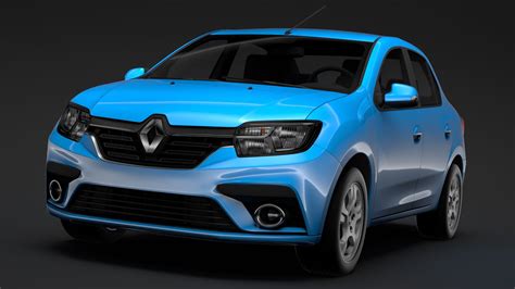 Рено Логан 2018 3D Модель $129 - .3ds .c4d .fbx .lwo .max .ma .obj .xsi ...