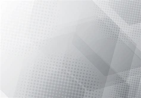 Abstract Gray And White Geometric Hexagons Overlapping Background With Radial Halftone 602445