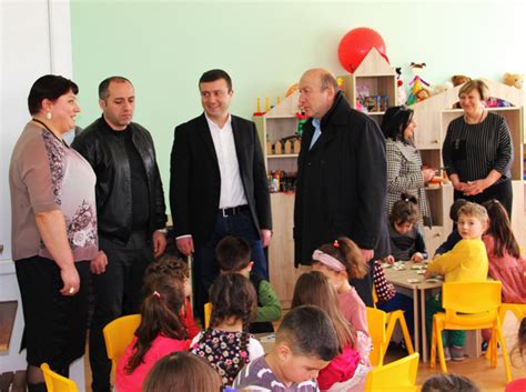 ქვახვრელის საბავშვო ბაღში თანამედროვე გათბობის სისტემა ამუშავდა გორის