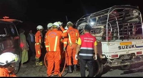 နေပြည်တော်မြို့ရှောင်လမ်းတွင် ယာဉ်တိုက်မှုဖြစ်ပြီး ၃ ဦးသေဆုံး