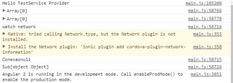 Cordova Plugins Ionic2 Network Connectivity Check During Splash