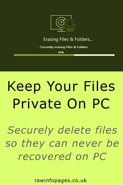 Securely Erase Files On The Disk And Keep Your Data Private Artofit