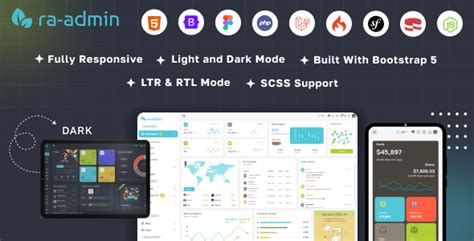Ra Admin Node Php Laravel 11 Codeigniter Symfony Cake Php And Figma Admin Dashboard Template
