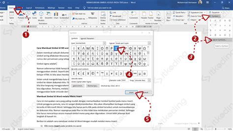 Cara Membuat Simbol Bintang Text Di Ms Word Dehaliyah Riset