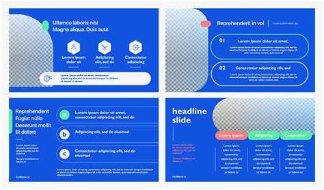 프레젠테이션 템플릿 인포그래픽 요소가 있는 슬라이드 Flyposting에 대한 스톡 벡터 아트 및 기타 이미지 Flyposting 가리키기 개체 그룹 Istock