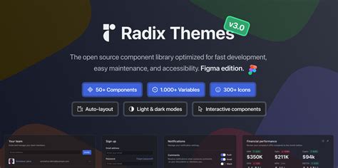 radix themes figma