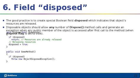Dispose Pattern In C презентация доклад проект скачать