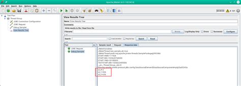 Apache Using Jmeter Jdbc Parameter Values As Request Input Stack Overflow