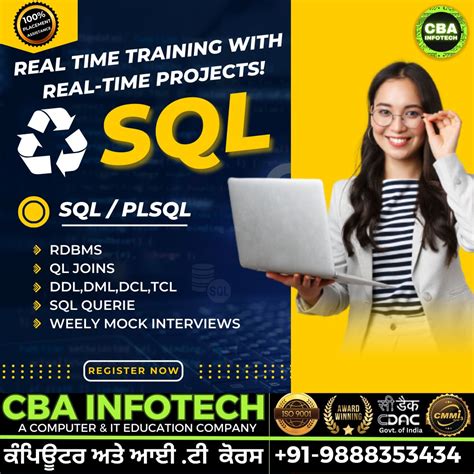 Cba Infotech Gurdaspur On Linkedin Plsql Sql Oracle Sqlserver Database Python Java