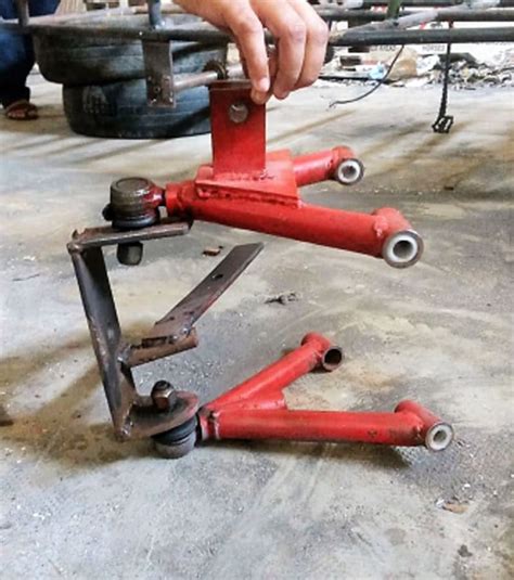 Design Analysis And Fabrication Of Double Wishbone Suspension System
