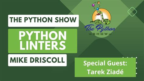 05 python linters with tarek ziadé youtube