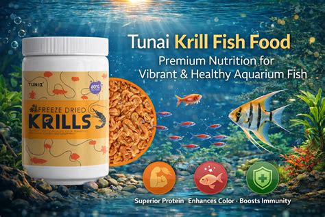 Best Fish Food For Tropical Aquarium Fish Why Choose Tunai Krill Fish