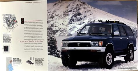 1993 Toyota 4runner Sales Catalog Merrick Auto Museum