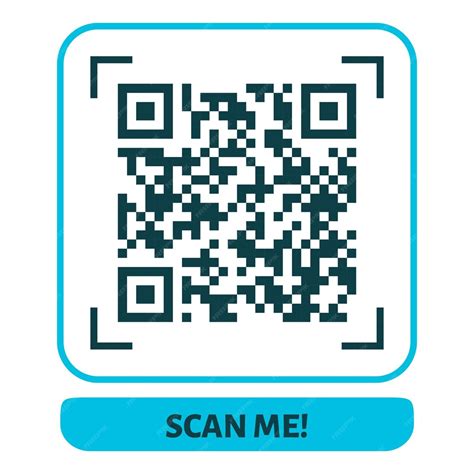 Premium Vector Scan Me Qr Code Design Qr Code For Payment Text