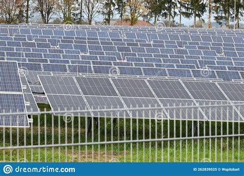 Photovoltaic Power Plant In Upper Austria Editorial Image Image Of