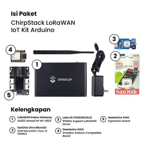 Chirpstack Lorawan Iot Kit Arduino Digiware Store
