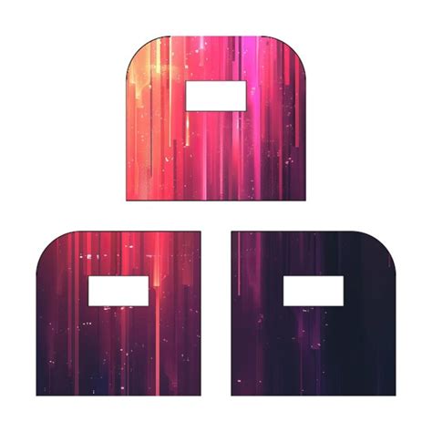 Image Icons Boxes Cyberpunk Gradient Style Premium Ai Generated Image