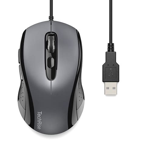Buy Techrise Wired Mouse Usb 20 Mice Wired Optical Usb Computer Mouse With 3600dpi 4