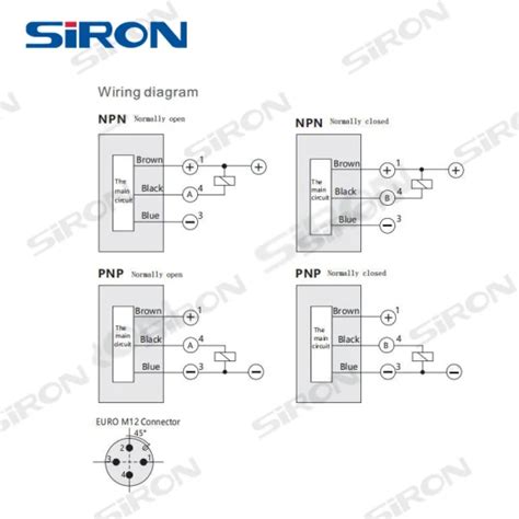 Siron K041 15 M18 Pnp No Nc Flush 8mm Inductive Proximity Switch Sensor
