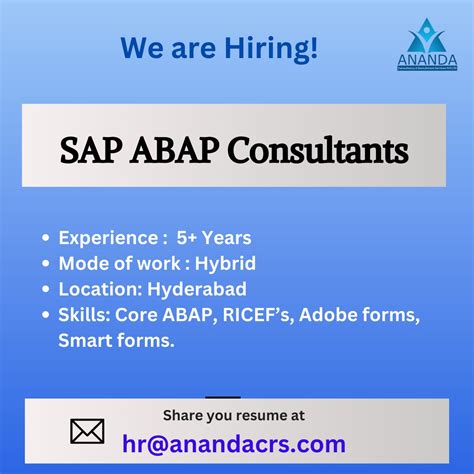 Ramesh G On Linkedin Sap Sapjobs Sapabap Abap Sapconsultant Sapjobsindia Hiring Itjobs