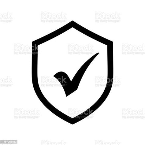 체크 마크 방패 간단한 평면 아이콘 벡터 그림입니다 확인 표시 아이콘 개념에 대한 스톡 벡터 아트 및 기타 이미지 개념 개념과 주제 고급 Istock