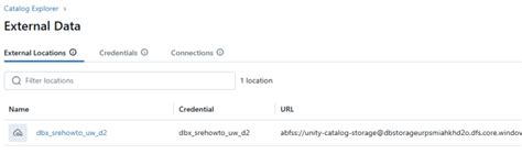 Azure Set Storage Containers As External Locations In Databricks