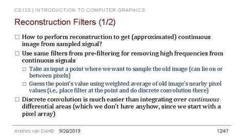 cs 123 introduction to computer graphics image processing